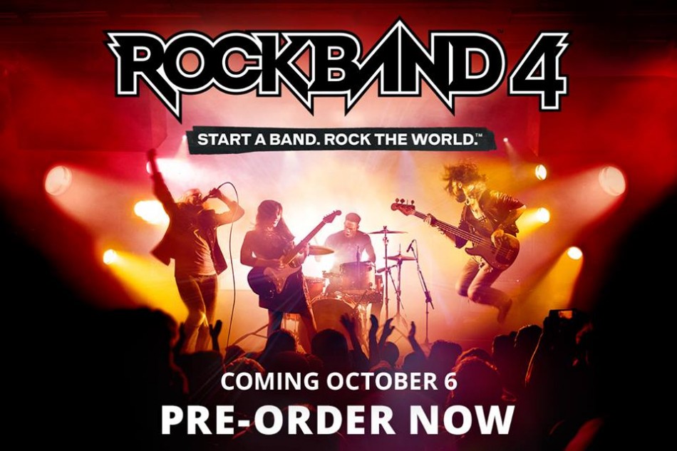 Se publican nuevas canciones en el setlist de Rock Band 4