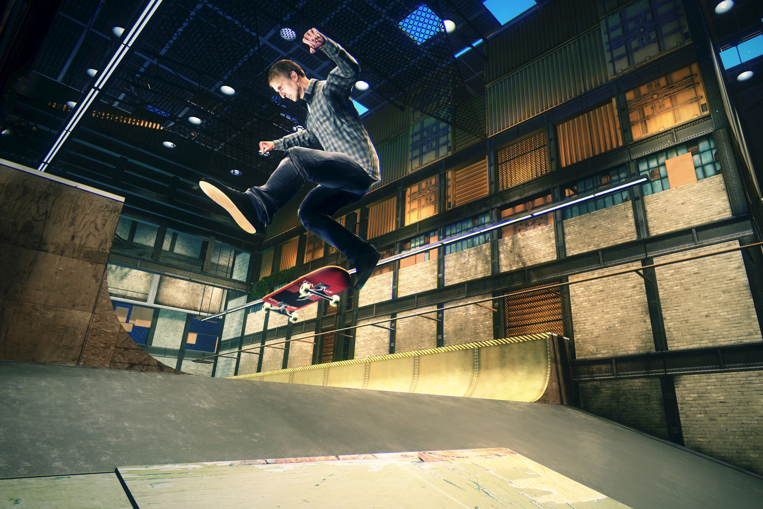 Tony Hawk 5 en acción: nuevos aspectos gráficos