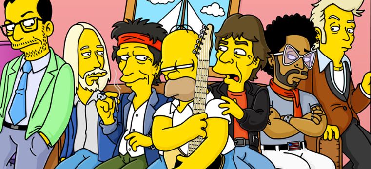 Los Simpson: ¿Cuáles bandas de rock han aparecido en la serie?