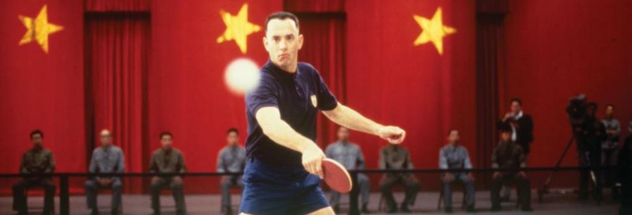 El detrás de cámara de la famosa escena de ping pong de Forrest Gump ...