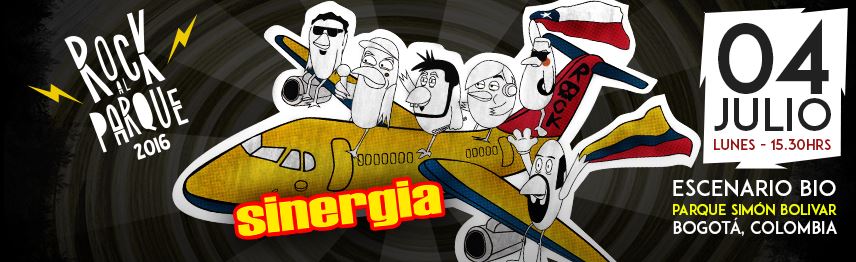 Radioacktiva y Rock al parque 2016 presentan a: Sinergia - Radioacktiva.com
