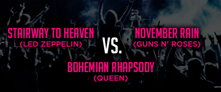 ¡Llega una batalla musical entre Led Zeppelin, Queen y Guns N' Roses ...