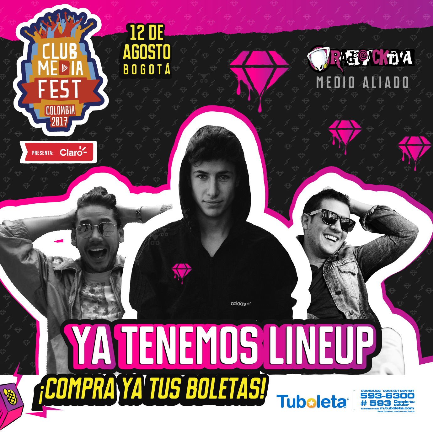 El Club Media Fest aterriza en el Planeta Rock - Radioacktiva.com