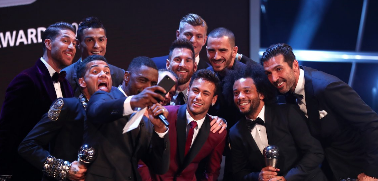 ¡Qué banda! Así quedó el 'Dream Team' de la FIFA Fifpro - Radioacktiva.com