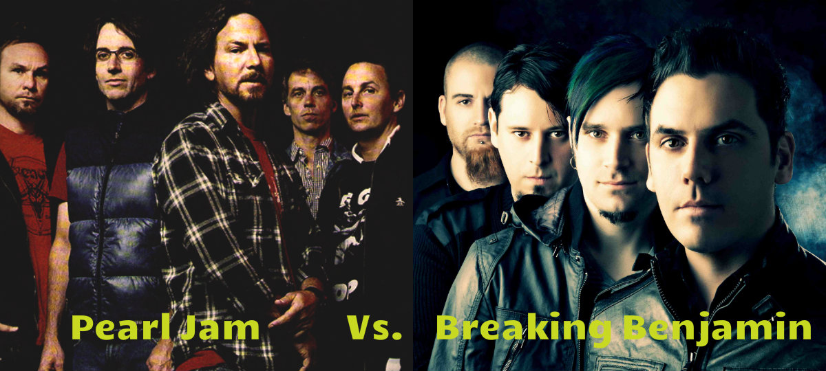 Pearl Jam Vs. Breaking Benjamin - Radioacktiva.com