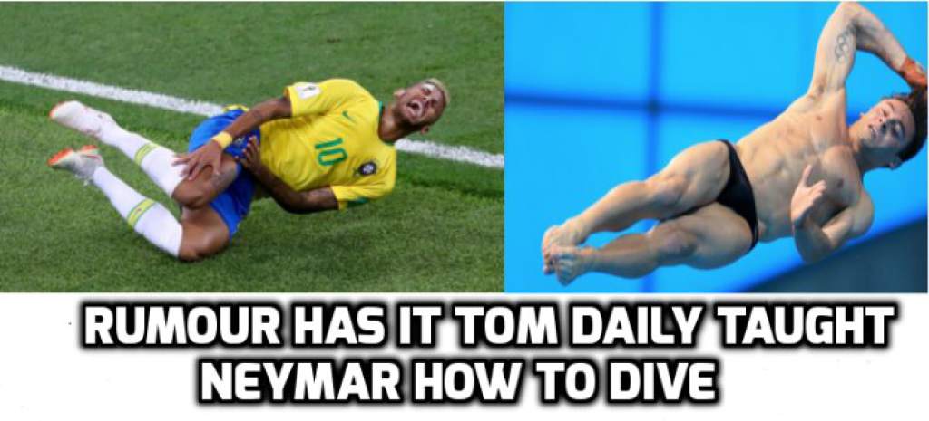 Neymar no para de caerse y los memes no dejan de atacarlo ...