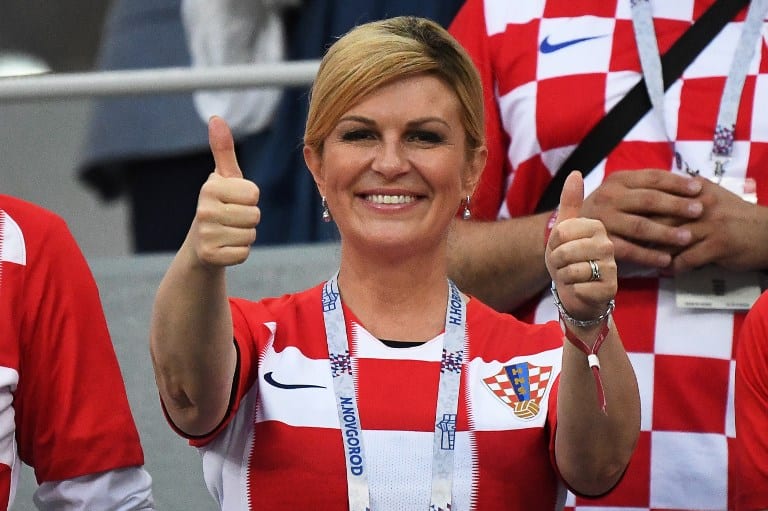 Presidenta de Croacia fue escogida como la mujer más hermosa del ...