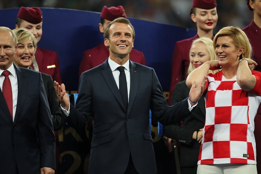 Presidenta de Croacia fue escogida como la mujer más hermosa del ...