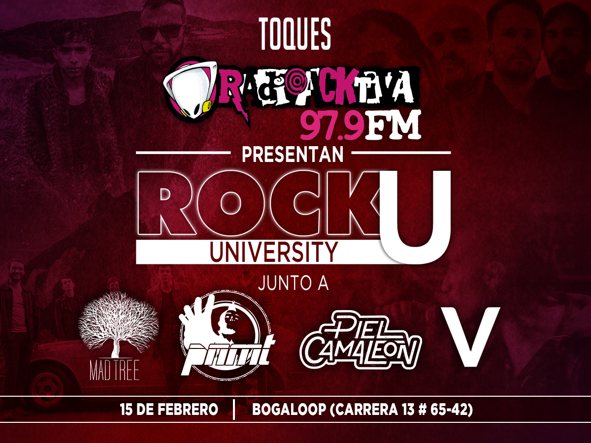 ¡Rock University! El primer toque del año con Radioacktiva ...