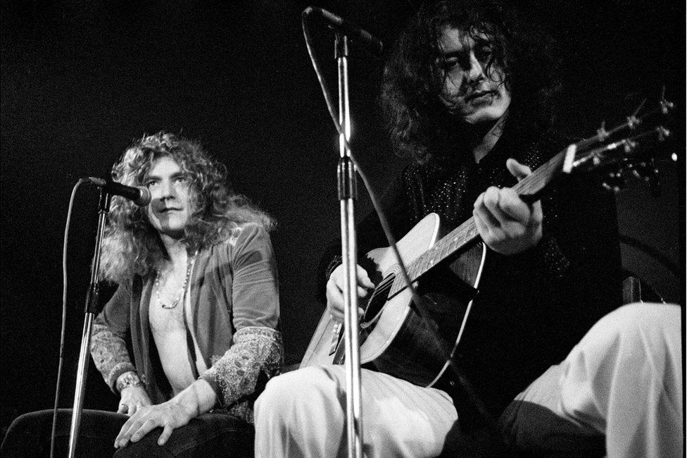 ¡Increíble! Publican imágenes del primer concierto de Led Zeppelin en ...