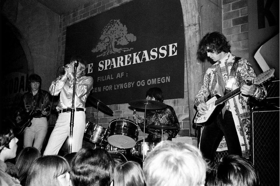 ¡Increíble! Publican imágenes del primer concierto de Led Zeppelin en ...