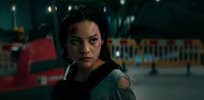 Así luce Natalia Reyes en la película 'Terminator Dark Fate'