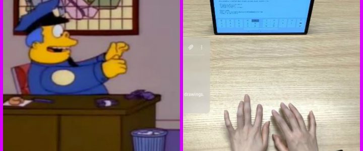 Los Simpson lo hacen de nuevo: predijeron el teclado invisible de Samsung