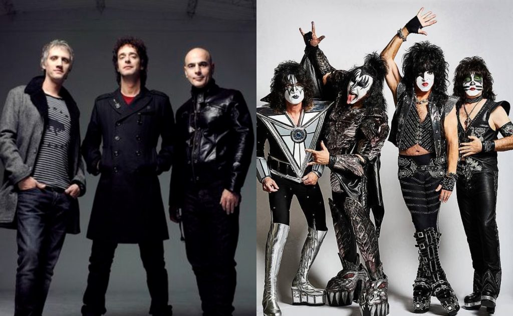 KISS le propuso realizar una colaboración a Soda Stereo