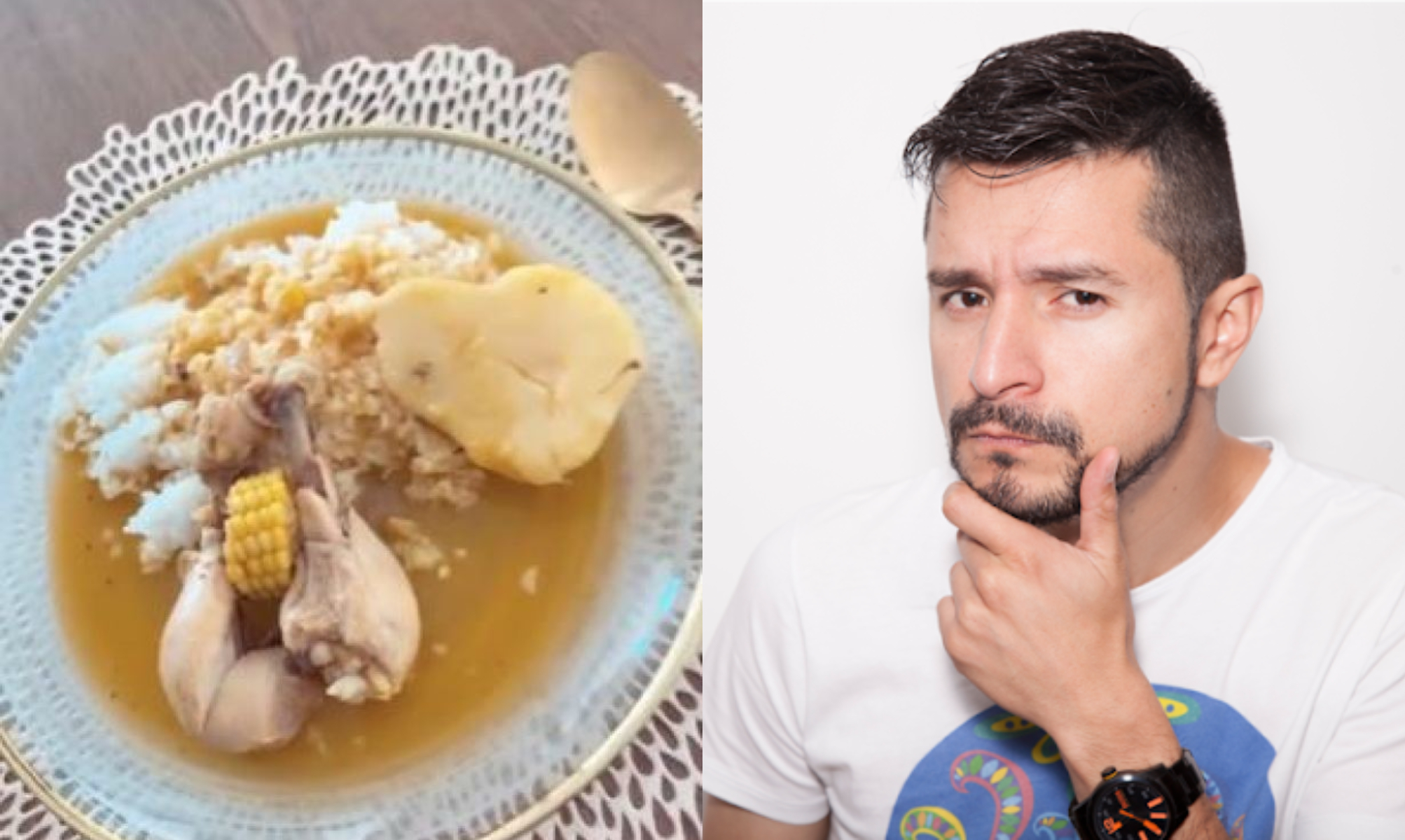 La noticia más importante en Colombia: el sudado de pollo de Paola Jara