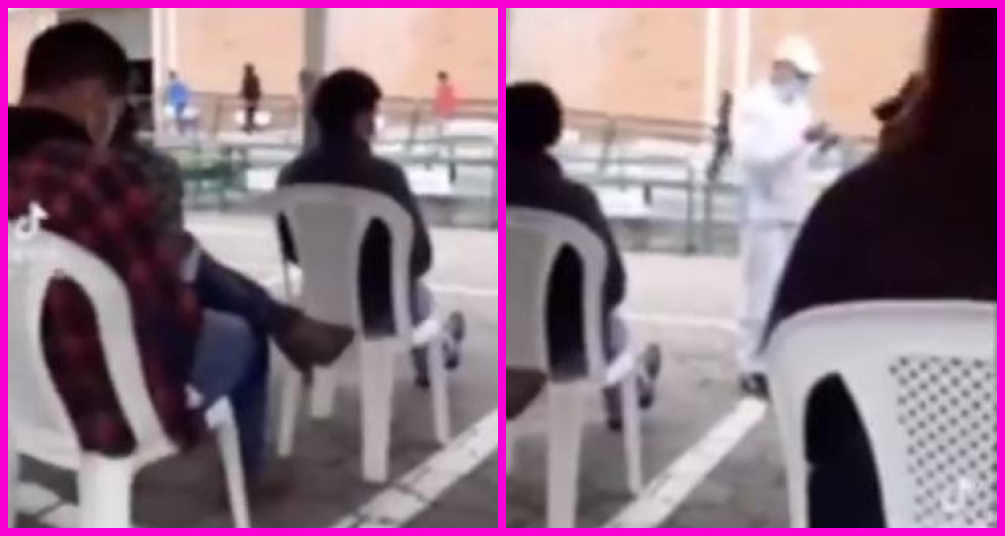 "Elver Galarga" fue llamado en centro de vacunación y desató risas ...