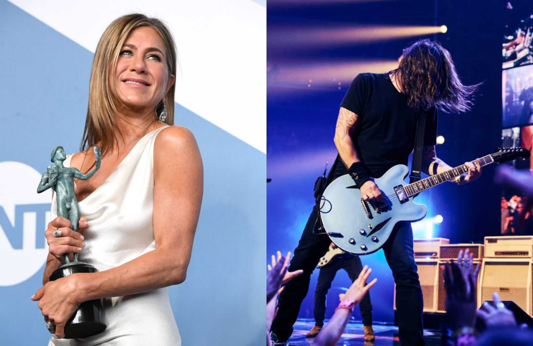 Jennifer Aniston confiesa ser una gran fanática de Foo Fighters ...