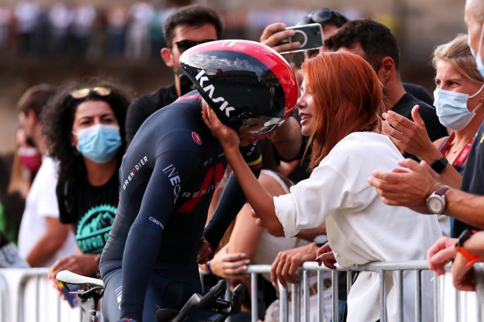 ¿Terminaron? Mafe Motas y Egan Bernal eliminaron todas sus fotos de redes