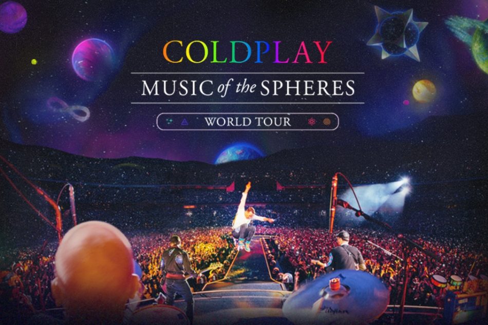 Coldplay regresa a Colombia en el 2022 con Music of the Spheres
