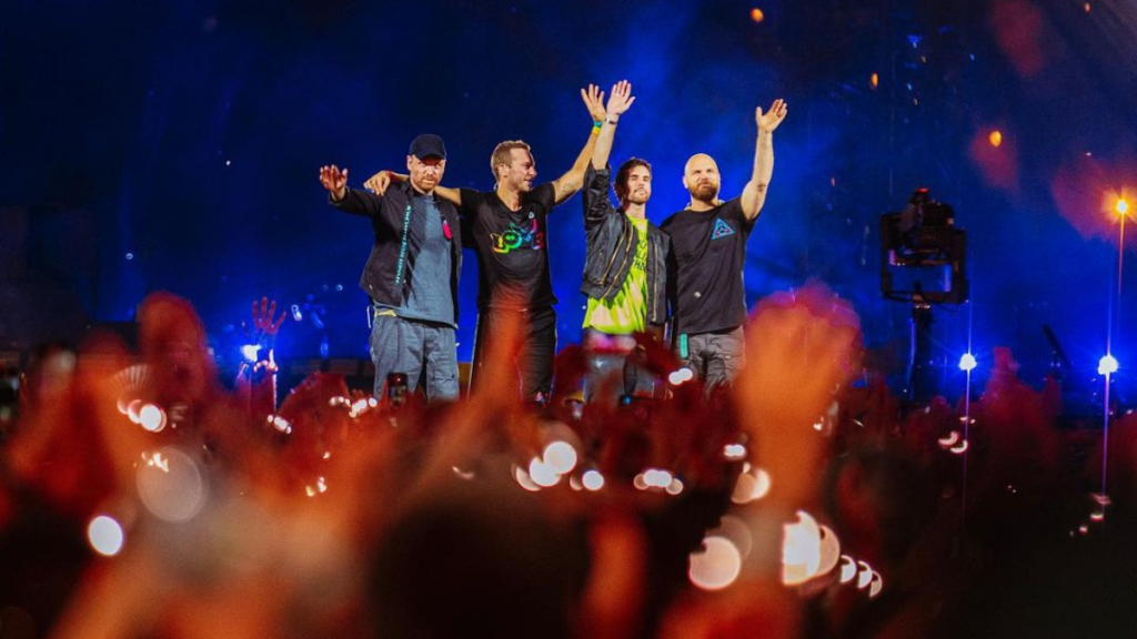 10 curiosidades de los shows de Coldplay en su gira Music of the ...