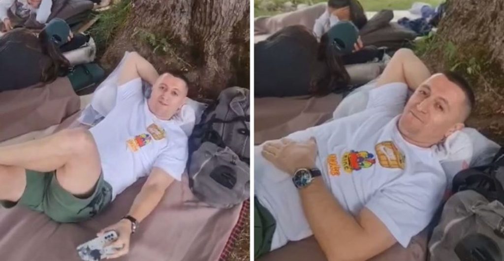 Hombre gana millones por haber estado acostado 60 horas