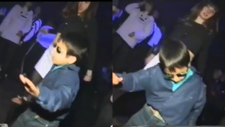 Así luce el niño bailarín del meme