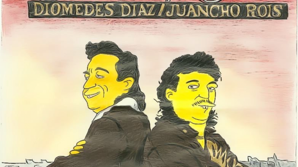 Diomedes Díaz: recogen firmas para que salga en Los Simpson