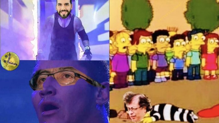 Memes tras la discusión de Nayib Bukele y Gustavo Petro