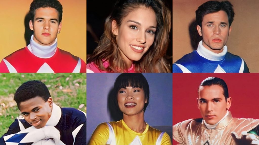 Así lucen los Power Rangers de los 90’s