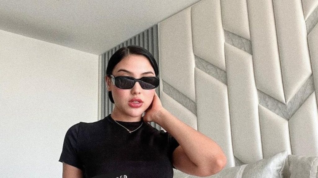 Aida Victoria Merlano presume su bronceado