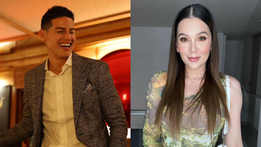 James Rodríguez recibió curioso comentario de Lina Tejeiro