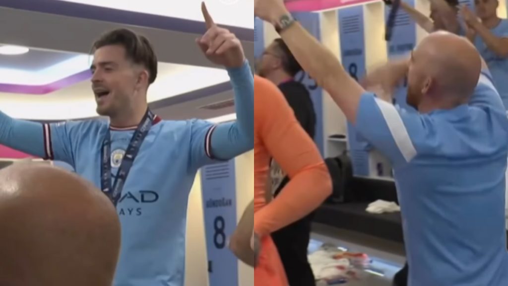 Jugadores del Manchester City hicieron cover de Oasis