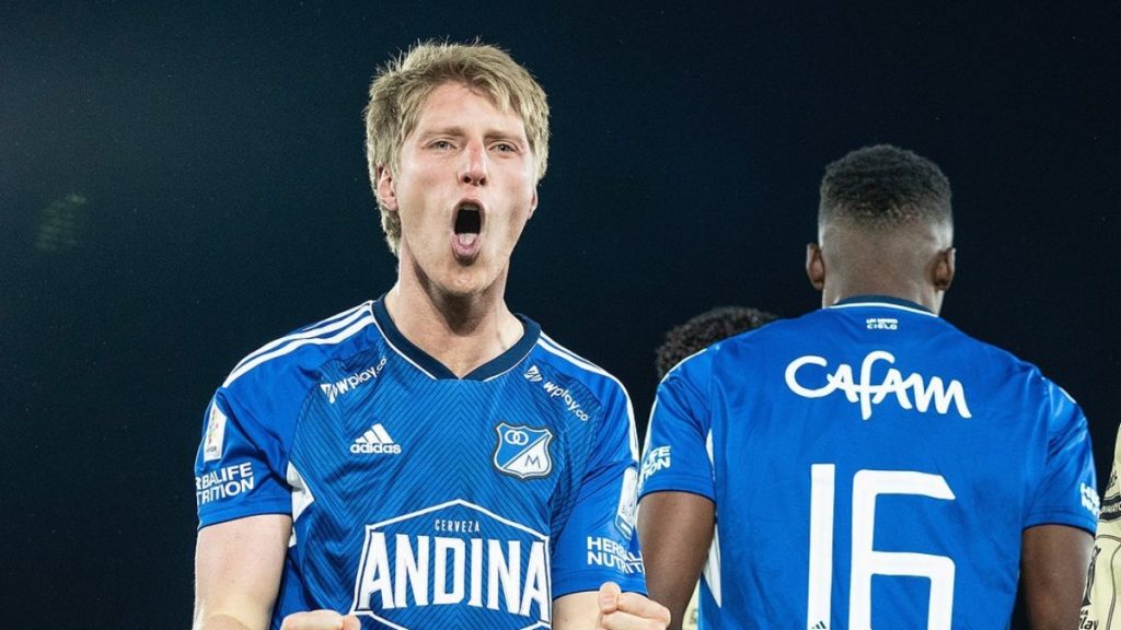 Llinás marca el empate para Millonarios en la final