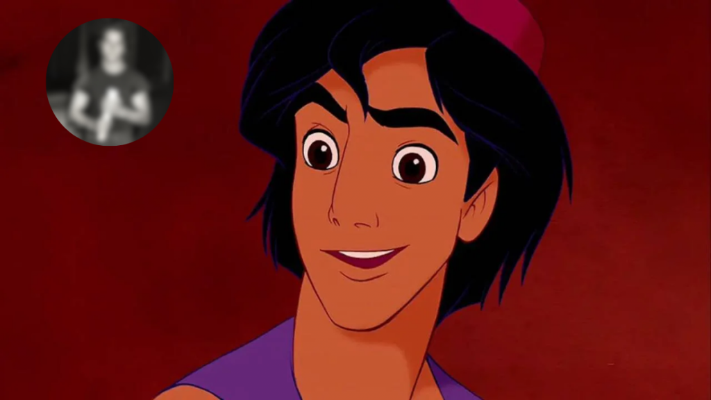 ¿En qué actor se basaron para crear la cara de Aladdin de Disney?