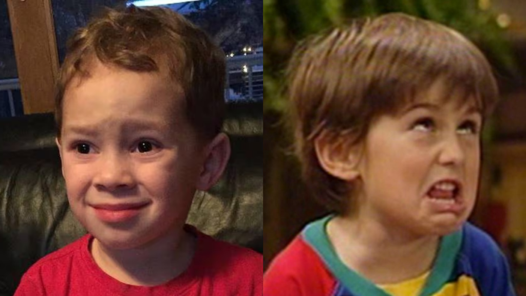 Este sería el joven que protagonizó el meme del niño sorprendido