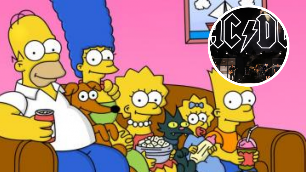 ¿Los Simpson eran fans de AC/DC? Capítulos donde los nombran