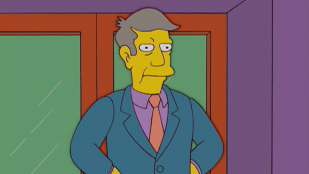 ¿Cuál es la edad y sueldo de Seymour Skinner en Los Simpson?