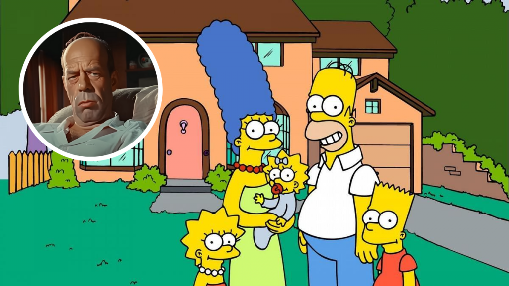 VIDEO: así se verían Los Simpson en la vida real en los años 50