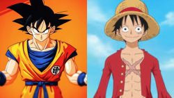 ¿Gokú de Dragon Ball o Luffy de One Piece o? IA revela al personaje más ...