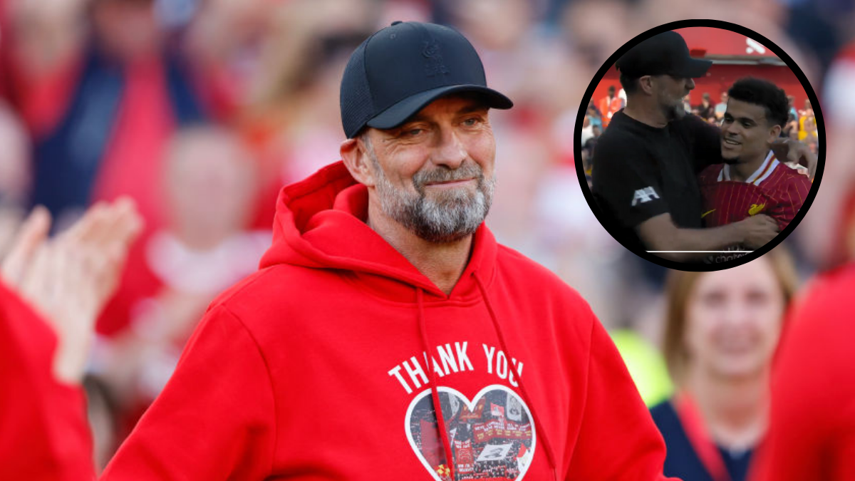 El Emotivo Abrazo De Luis Díaz A Jürgen Klopp En Su Despedida