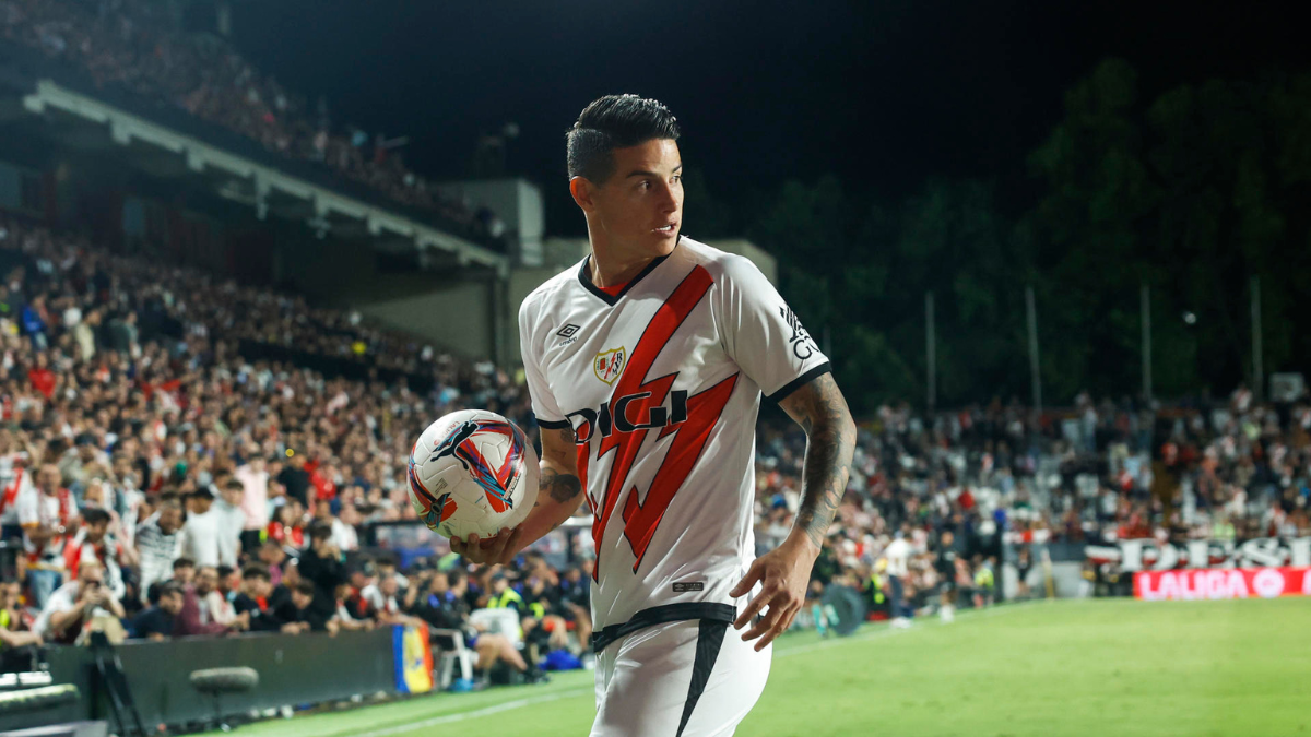 James Rodríguez: así fue su debut con el Rayo Vallecano