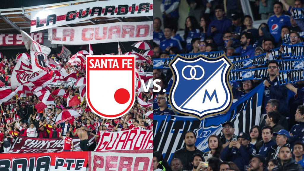 ¿Cuándo es el clásico Santa Fe vs. Millonarios? Fecha y hora
