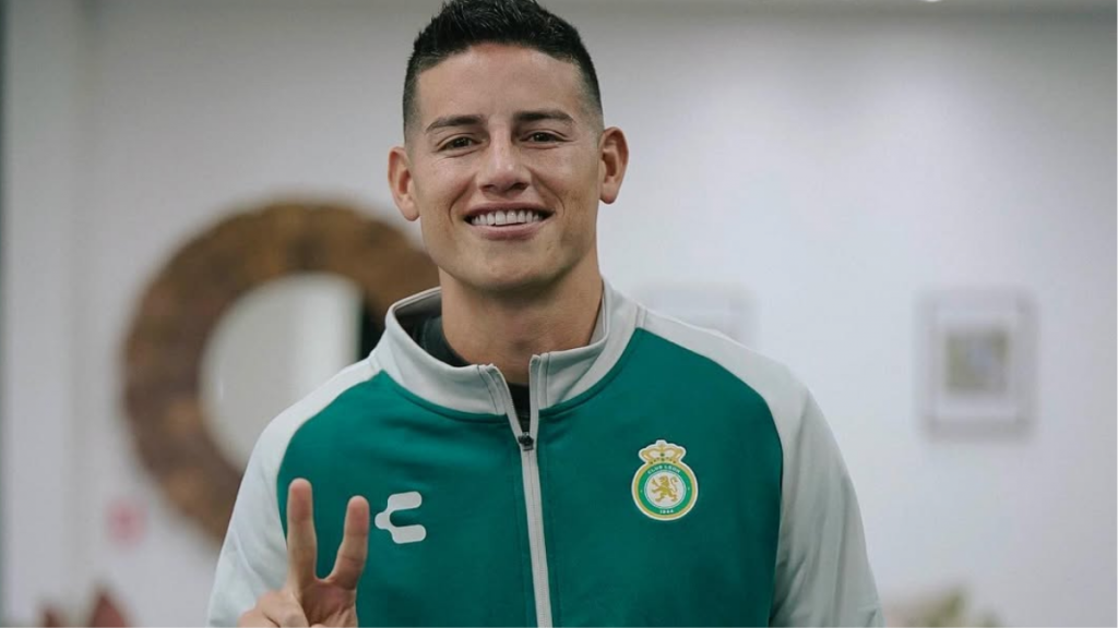 León de México presentó oficialmente a James Rodríguez