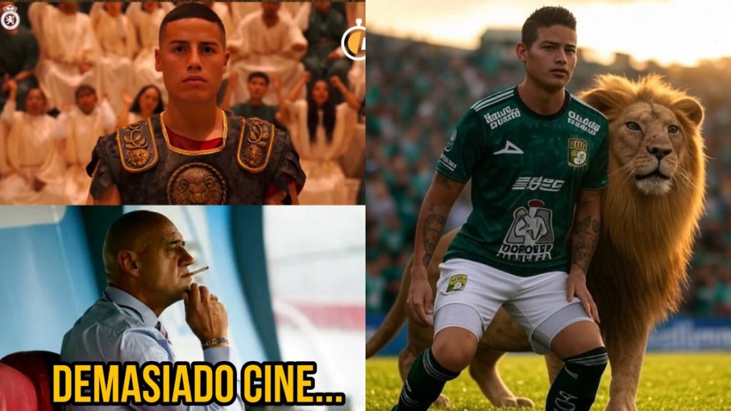 Memes que dejó la llegada de James Rodríguez al Club León