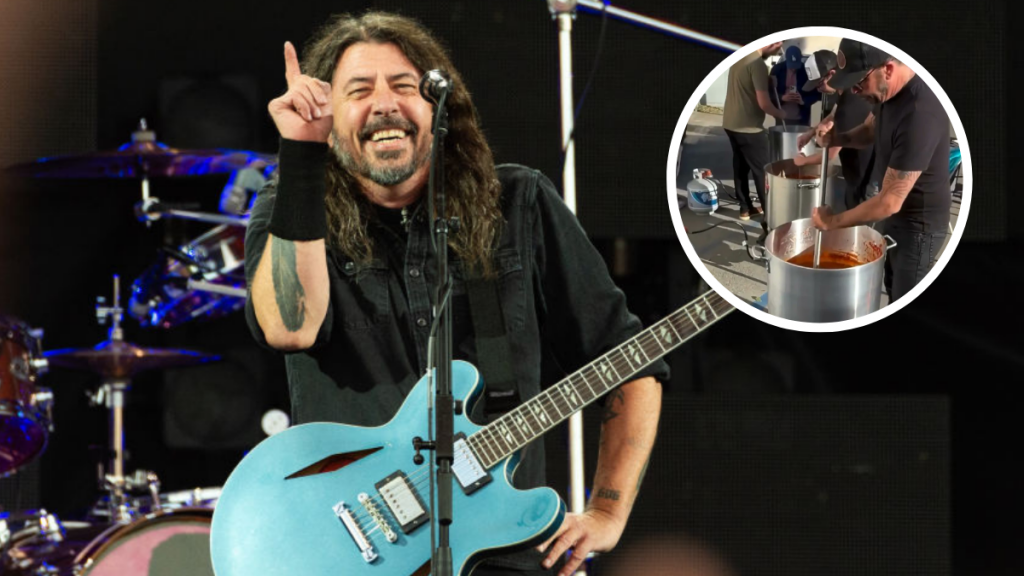 Dave Grohl se solidarizó con afectados por incendios en LA
