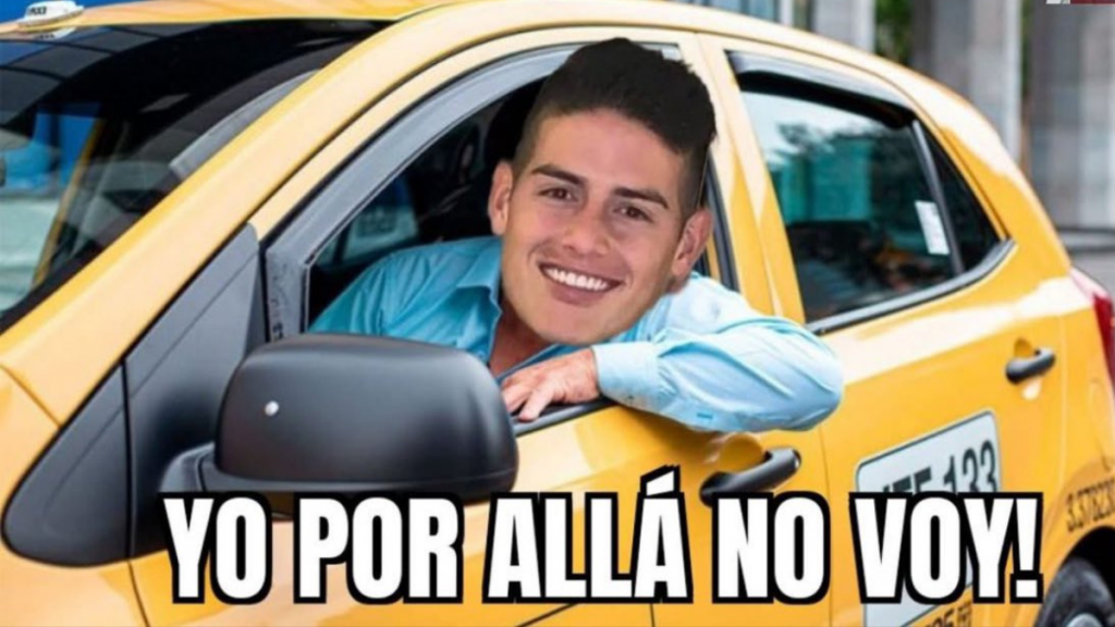 Los mejores memes de James Rodríguez tras rechazo al Junior