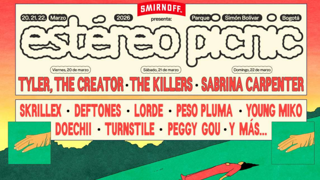 Cartel OFICIAL Estéreo Picnic 2026: anunciaron artistas y más del FEP