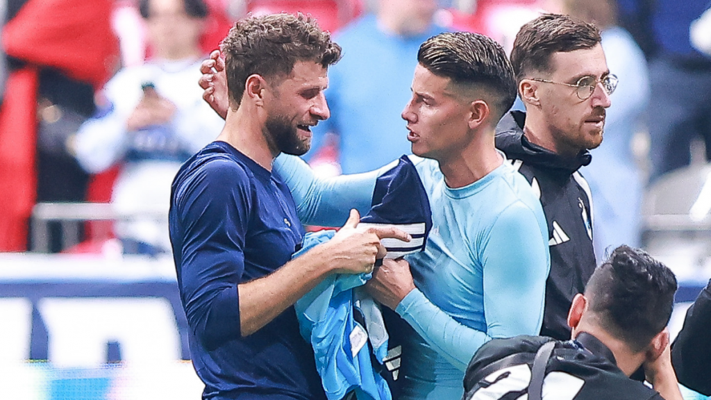 Thomas Müller lanzó dardo a James Rodríguez tras su llegada a la MLS